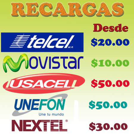 RECARGAS ELECTRONICAS.png :: RECARGAS ELECTRONICAS ACAYUCAN